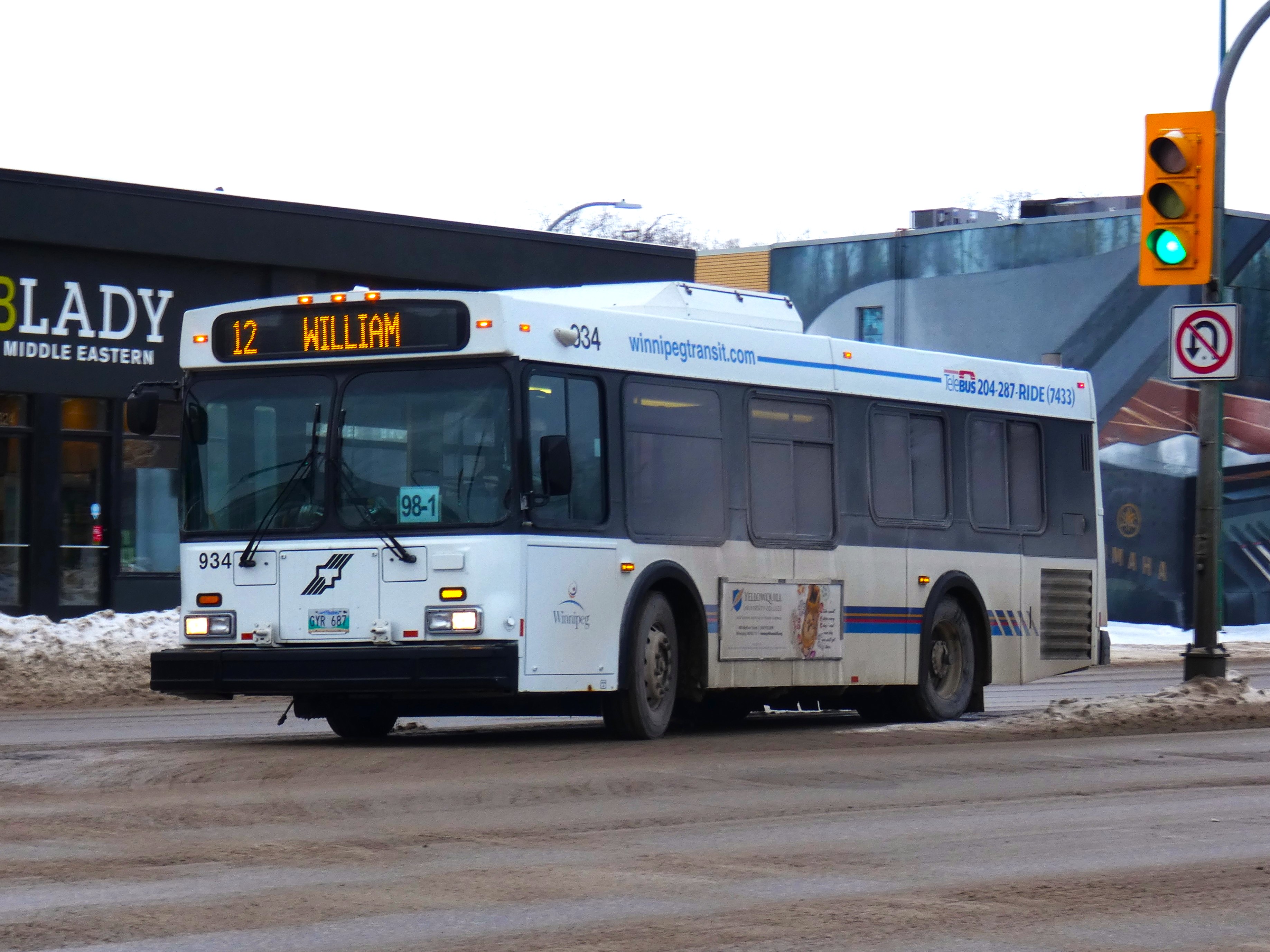 History of Bus 934 - WTLive